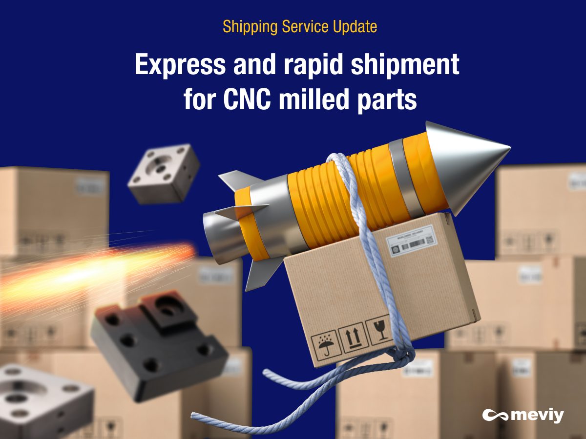 Introducing Rapid and Express Shipment for CNC Milled Parts